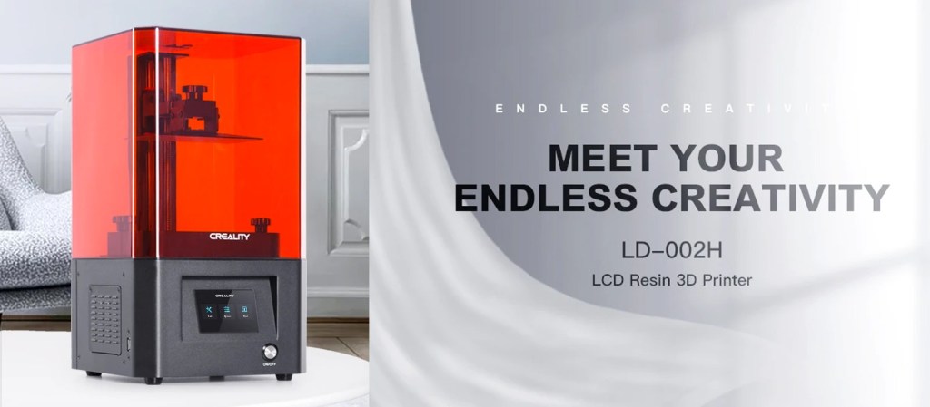 Creality LD-002H : test de la nouvelle imprimante résine Monochrome ...